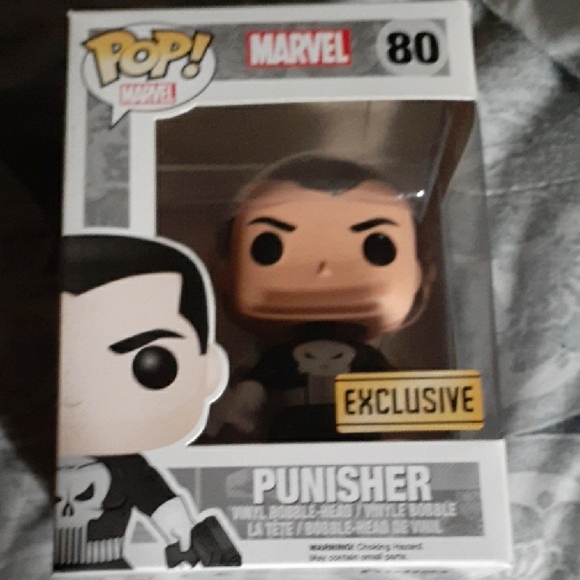 Funko | Other | Funko Pop Marvel Punisher Exclusive Figure | Poshmark